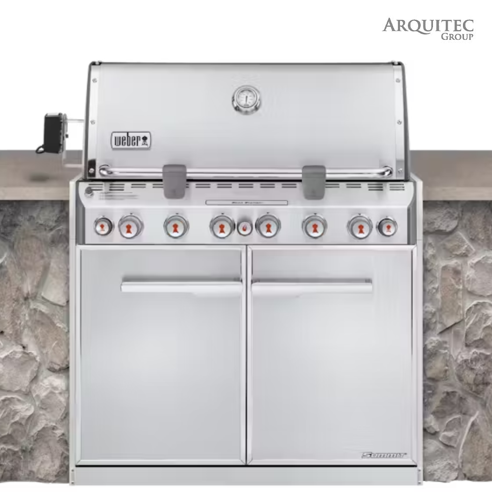Summit S-660 Natural Gas Built-In Grill - 7460001 - Weber – Arquitec Group