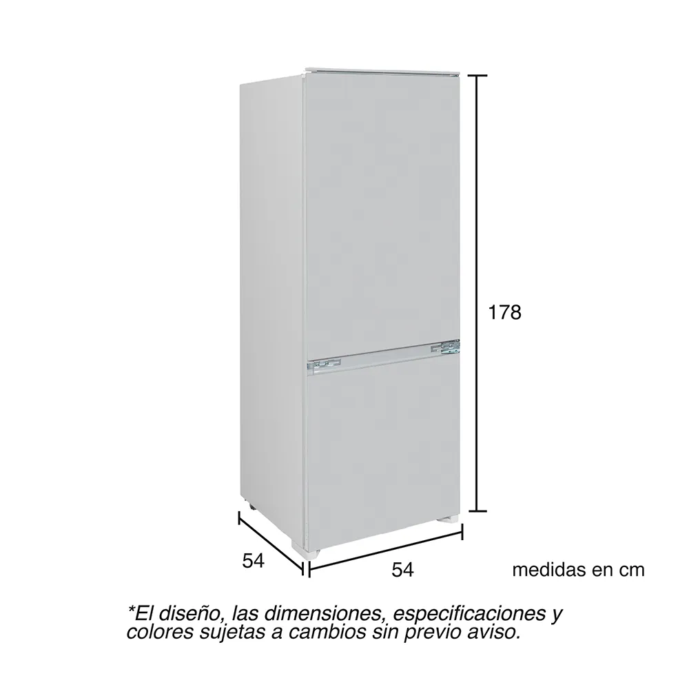 Nevera Panelable 256 L - 54 cm - Challenger – Arquitec Group