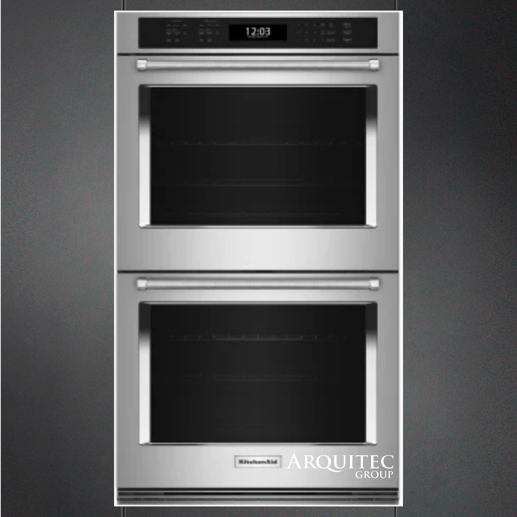 Torre de hornos doble eléctrica acero inox 76 cm - KOEC527PSS - Kitche ...