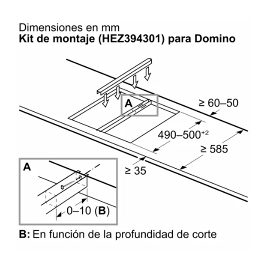 Estufas y Cubiertas – Etiquetado "3) Marca_Bosch"– Arquitec Group