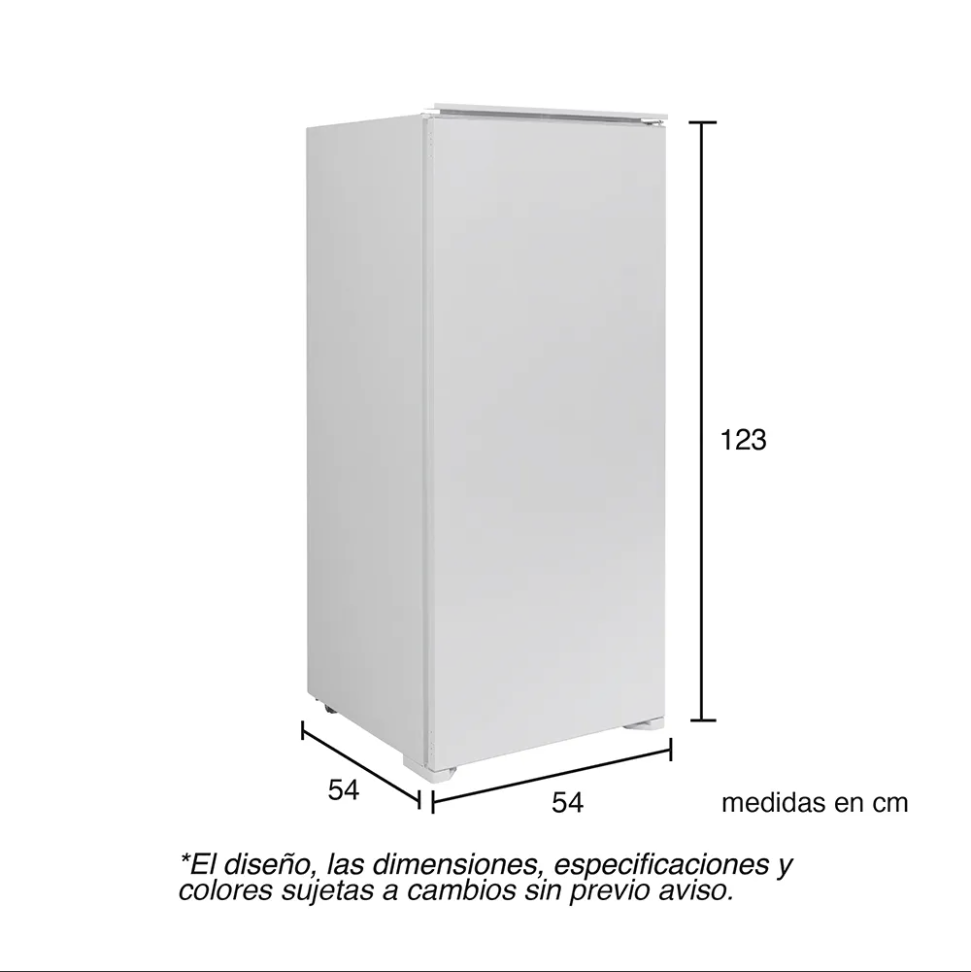 Nevera Panelable 185 L - 54 cm - Challenger – Arquitec Group