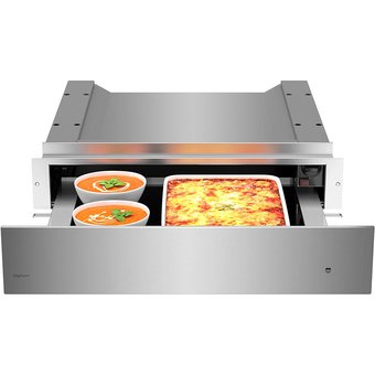 Stainless Steel Warming Drawer 60 cm - WWD242S - Whirlpool – Arquitec Group