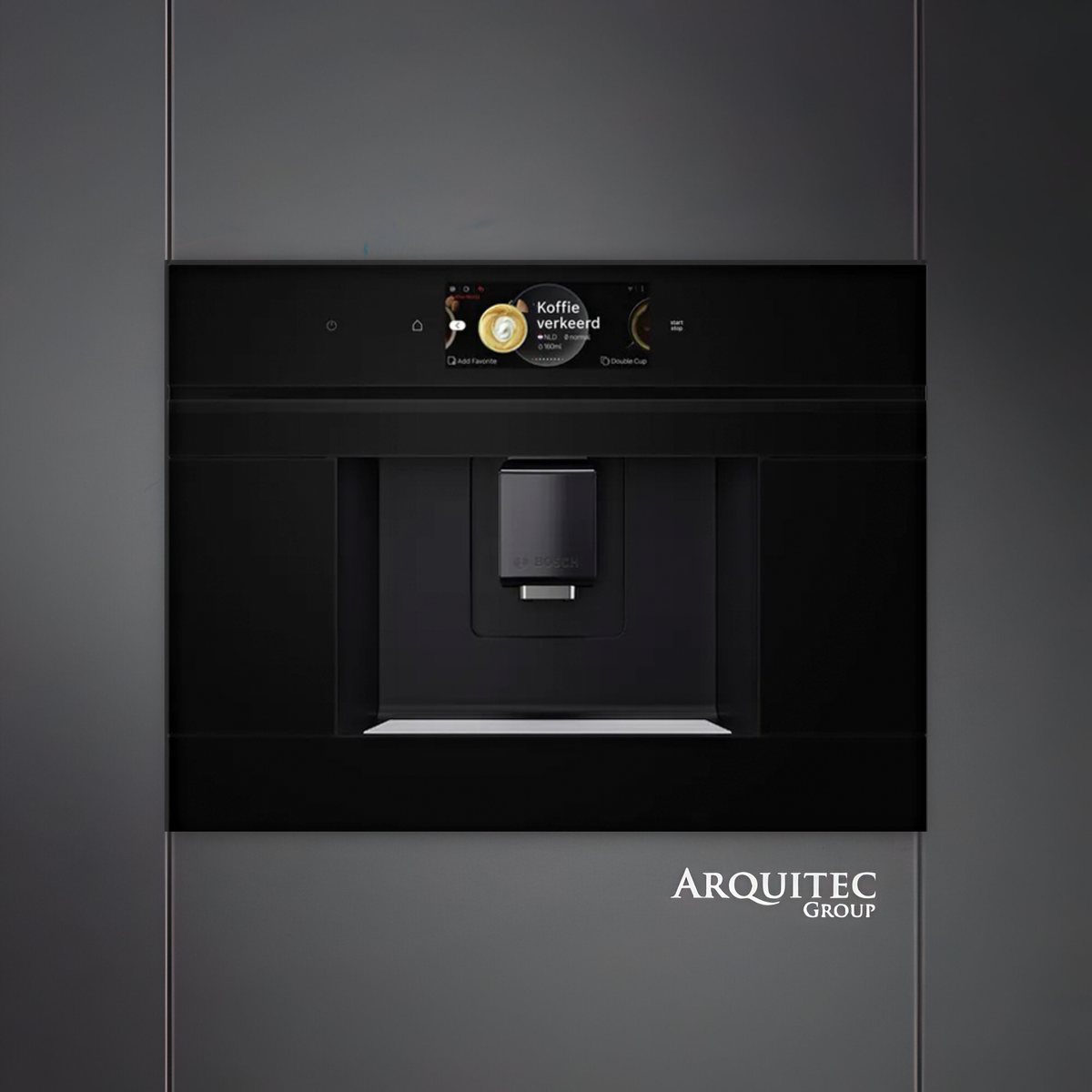 Coffee Machine - Automatic 60 cm | Series 8 Black - CTL7181B0 - Bosch ...