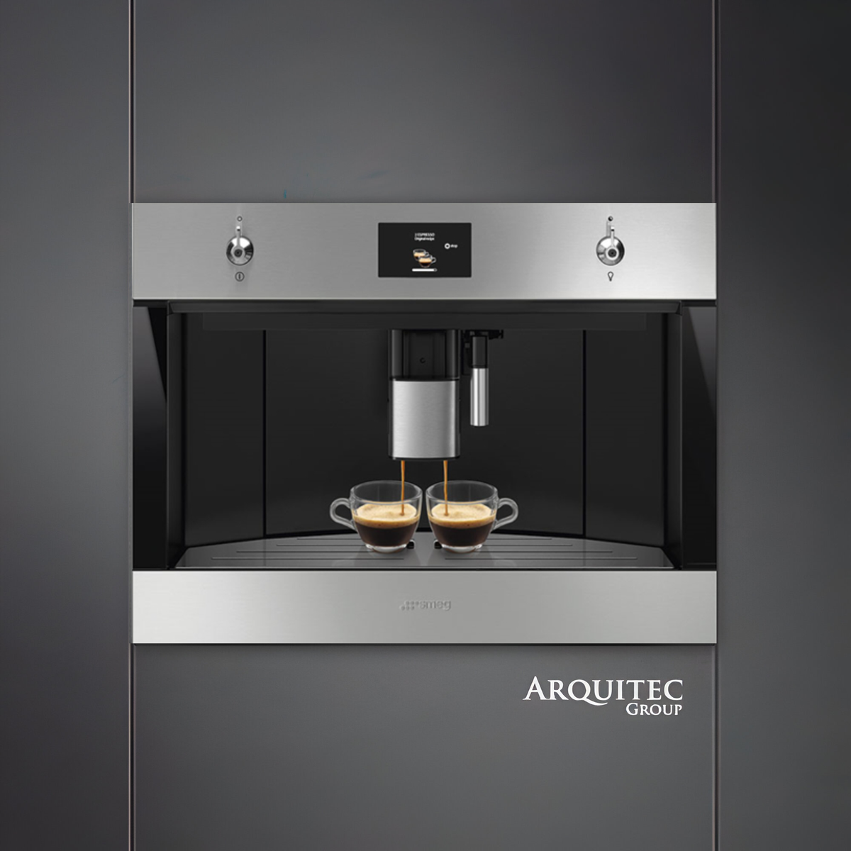 Coffee Machine - Automatic 60 Cm | Classic Line - CMS4303X - Smeg ...