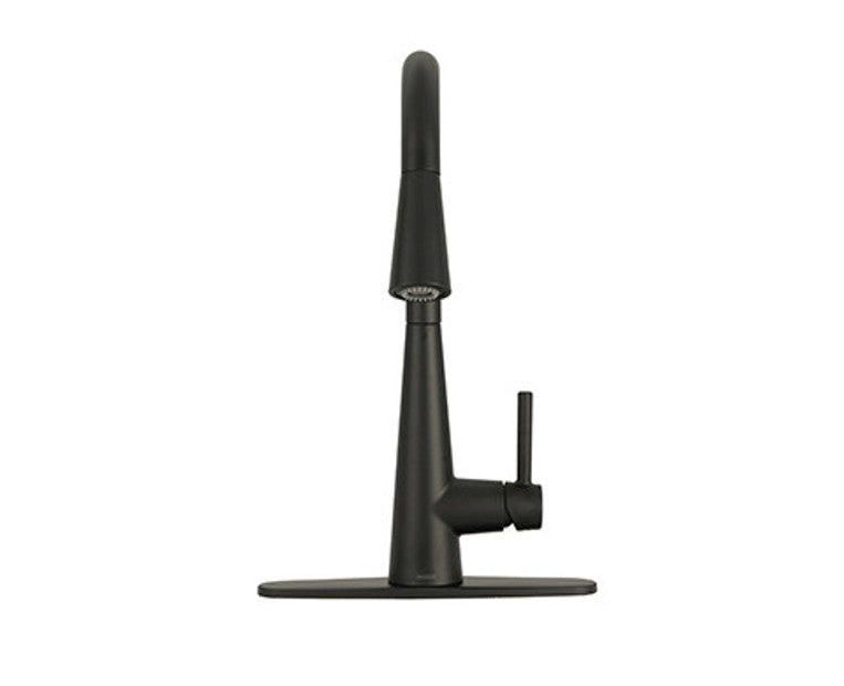 Matte Black High Arc Folding Faucet - Moen - 7864BL – Arquitec Group