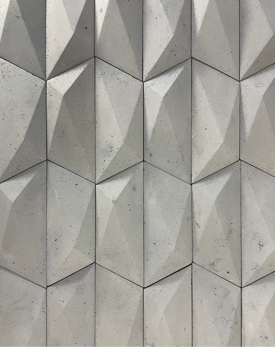 Concret Gray trapezoid - 0.311m2 = 1 box = 6 units - 7 WALLS – Arquitec ...