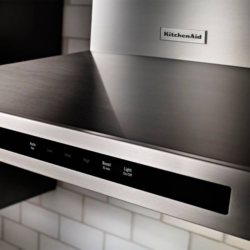 Wall Hood | 72 cm - 30" - KVWB600DSS - KitchenAid – Arquitec Group