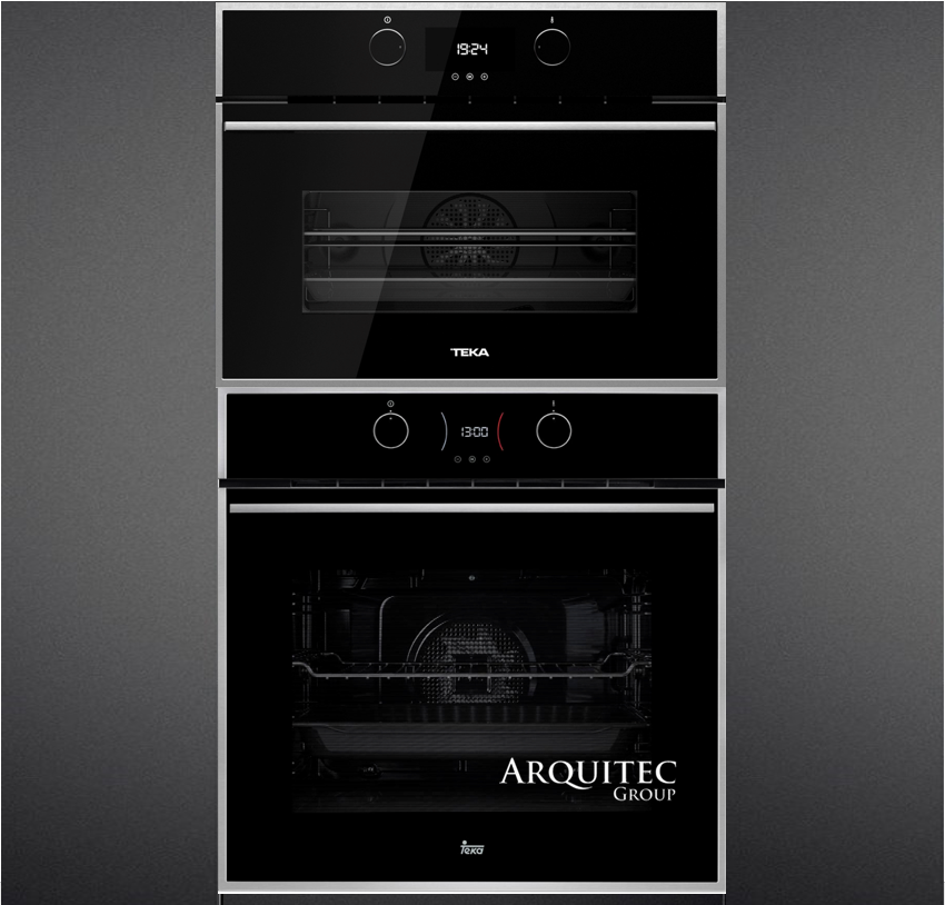 TEKA 60 cm Multifunction Oven Tower - HLB 840SS + Steam HLC 847 SC ...