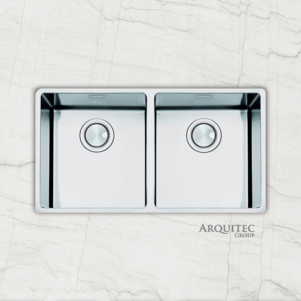 Poceta doble en acero - VSTR3434-2 - Smeg – Arquitec Group